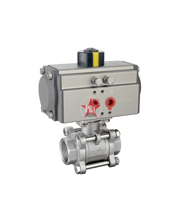 Three-piece High Platform Ball Valve valve-prcvalve.com